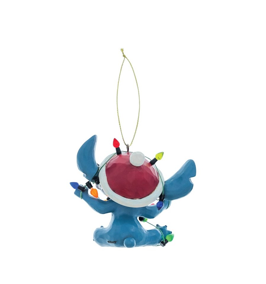 © Stitch Preso nas Luzes de Natal Ornamento - Disney